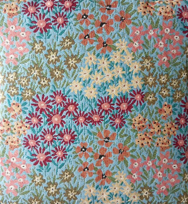 flower gobelin bag [blue&multi] | iichi 日々の暮らしを心地よくするハンドメイドやアンティークの ...