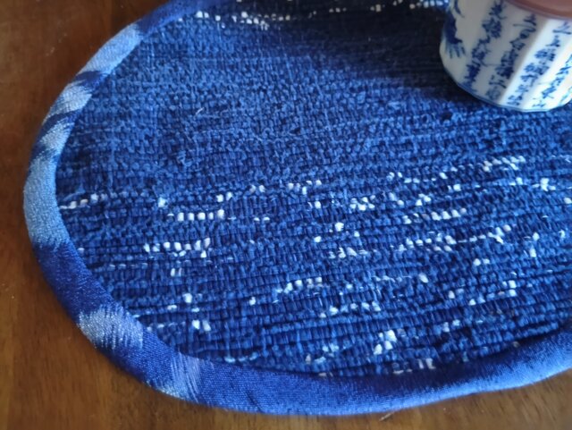 ＊ティーマット＊裂き織り | iichi 日々の暮らしを心地よくするハンドメイドやアンティークのマーケットプレイス