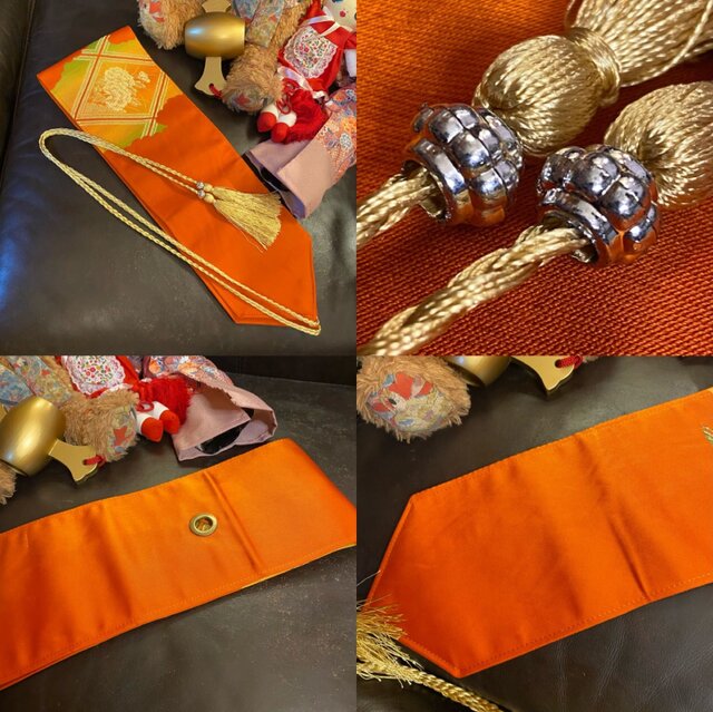 和洋折衷 着物 リメイク ワンピース ドレス 洗える 化繊 名古屋帯サッシュベルト レトロ 古着 素敵な和花柄 KW-475 | iichi 日々の暮らしを心地よくするハンドメイドや ...