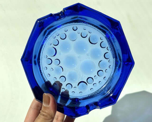 Riihimaen lasi ナニー・スティル Nanny Still Stella Polaris アッシュトレイ | iichi 日々の暮らしを心地よくするハンドメイドやアンティークの ...