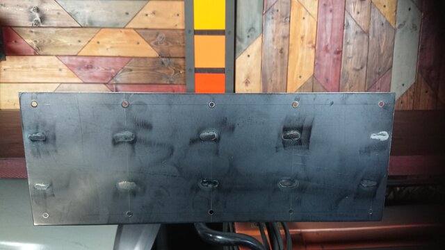 マットブラックでアイアンな極太＆フラット鉄脚♪ 50×400×650mm 回型 2脚ver. ダイニングテーブルのコピー | iichi 日々の暮らしを心地よくするハンドメイドやアンティークの ...