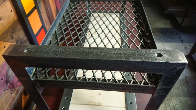 無塗装でアイアンなベンチ＆シューズラック♪ 300×900×400mm | iichi 日々の暮らしを心地よくするハンドメイドやアンティークのマーケットプレイス