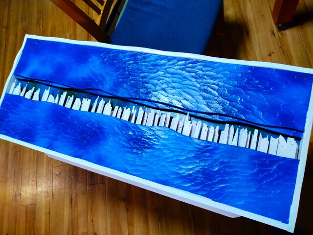 BlueSkyscraper Ⅲ | iichi 日々の暮らしを心地よくするハンドメイドやアンティークのマーケットプレイス