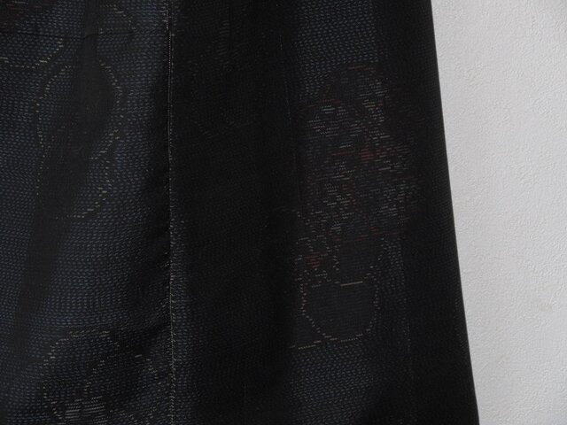 ☆大島紬着物ロングスカート☆梅柄♪【再販】 | iichi 日々の暮らしを心地よくするハンドメイドやアンティークのマーケットプレイス