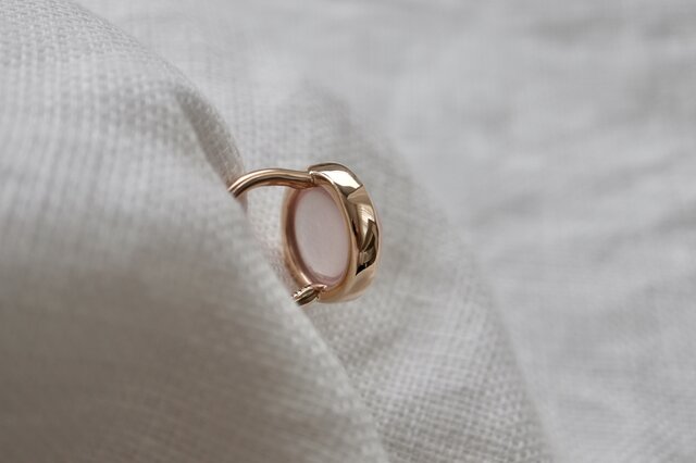 K10[朝露のpink rose]ring | iichi 日々の暮らしを心地よくするハンドメイドやアンティークのマーケットプレイス