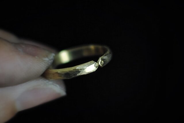 Wrap- brass ring | iichi 日々の暮らしを心地よくするハンドメイドやアンティークのマーケットプレイス