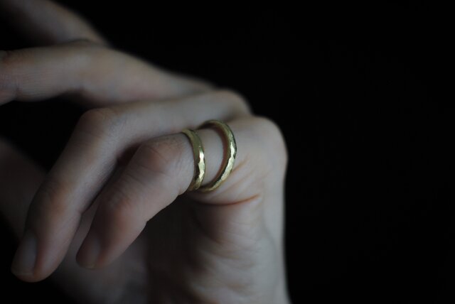 Wrap- brass ring | iichi 日々の暮らしを心地よくするハンドメイドやアンティークのマーケットプレイス
