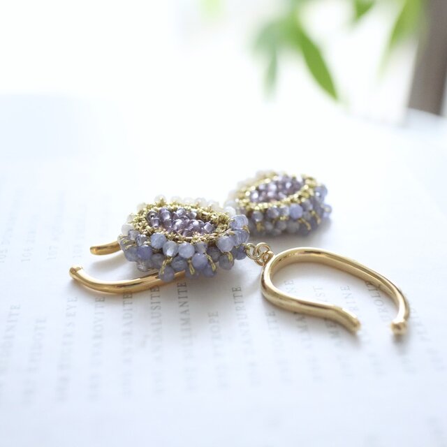 Classical flower[ whpu ] 金具変更可 | iichi 日々の暮らしを心地よくするハンドメイドやアンティークのマーケットプレイス