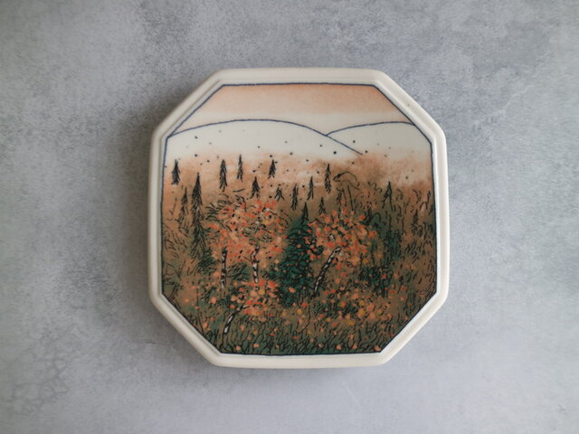 ARABIA×FINNAIR / Helja ヘルヤ AUTUMN 陶板 NO.5466 | iichi 日々の暮らしを心地よくするハンドメイドやアンティークのマーケットプレイス