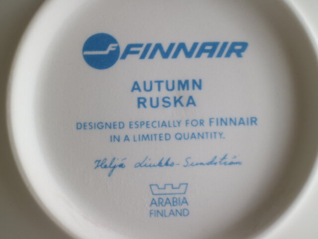 ARABIA×FINNAIR / Helja ヘルヤ AUTUMN 陶板 NO.5466 | iichi 日々の暮らしを心地よくするハンドメイドやアンティークのマーケットプレイス