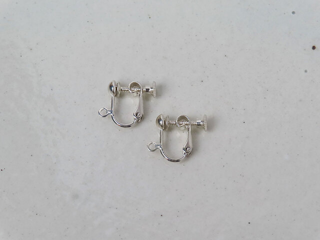 【オプション】イヤリング金具シルバー925 | iichi 日々の暮らしを心地よくするハンドメイドやアンティークのマーケットプレイス