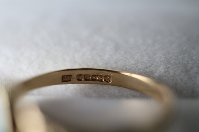 傑作 ゴールド 英国 1984年 ビンテージ 天然ターコイズ トルコ石 指輪 リング 375 ジュエリー レディース J168 | iichi 日々の暮らしを心地よくするハンドメイドや ...