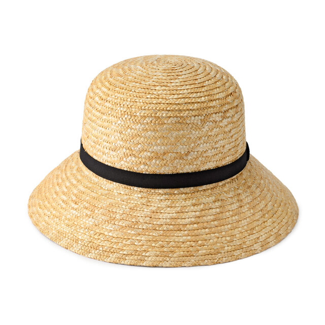 Franka フランカ 麦わら 女優帽 57.5cm [UK-H148-NA-M] | iichi 日々の暮らしを心地よくするハンドメイドやアンティークのマーケットプレイス