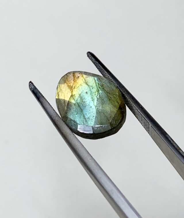 一点もの Labradorite Freeform リング/ 受注制作 | iichi 日々の暮らしを心地よくするハンドメイドやアンティークのマーケットプレイス