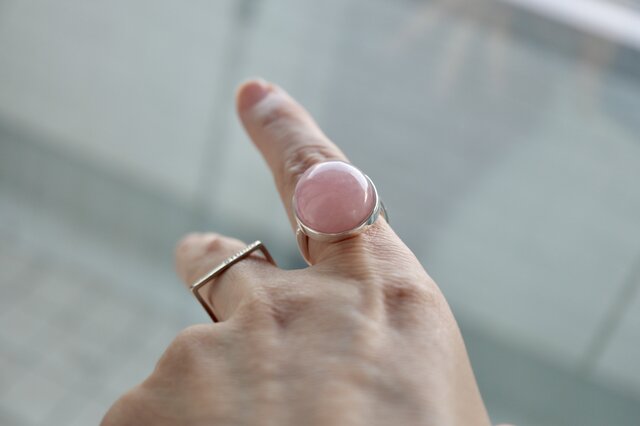 [morganiteのchanpage]ring | iichi 日々の暮らしを心地よくするハンドメイドやアンティークのマーケットプレイス
