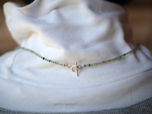 -Roman grass・Silver- necklace | iichi 日々の暮らしを心地よくするハンドメイドやアンティークのマーケットプレイス