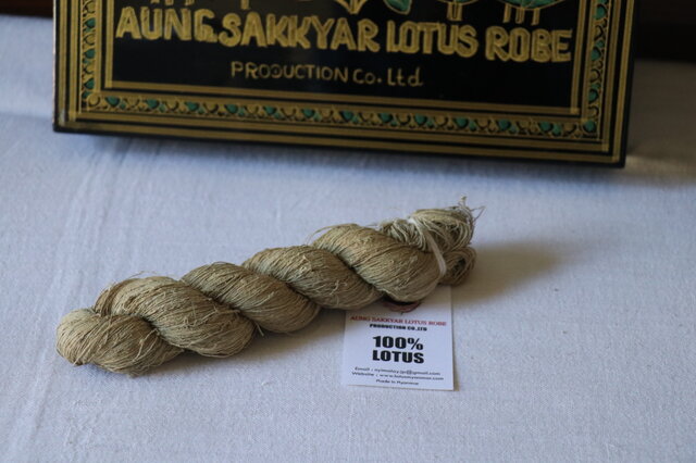 100%蓮糸(藕絲)Normal | iichi 日々の暮らしを心地よくするハンドメイドやアンティークのマーケットプレイス