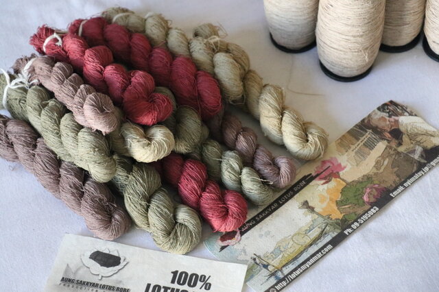 100%蓮糸(藕絲)Normal | iichi 日々の暮らしを心地よくするハンドメイドやアンティークのマーケットプレイス