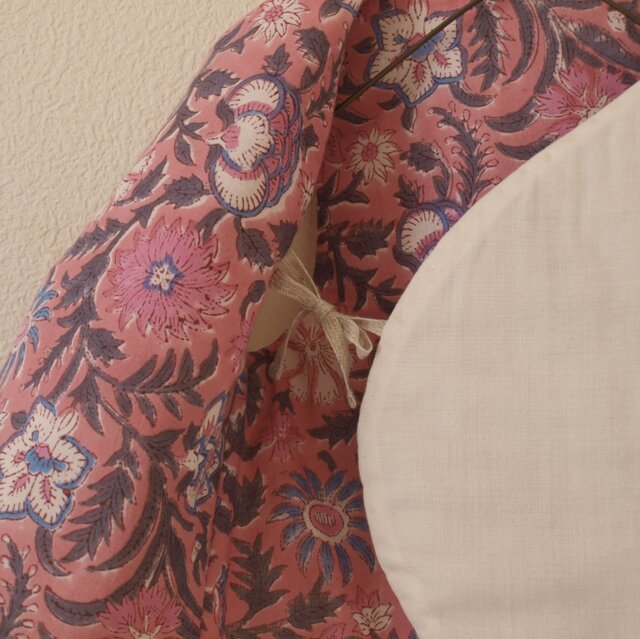 COTTON リバーシブルベスト *ピンク* size 80～90 | iichi 日々の暮らしを心地よくするハンドメイドやアンティークのマーケットプレイス