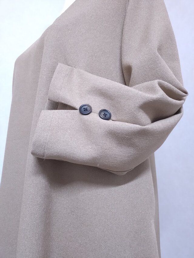 エレガントさと、ざっくり感と、しなやかチュニックワンピ。VPO−321 | iichi 日々の暮らしを心地よくするハンドメイドやアンティークのマーケットプレイス