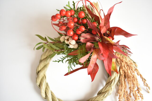 お正月飾り～輪～5 | iichi 日々の暮らしを心地よくするハンドメイドやアンティークのマーケットプレイス