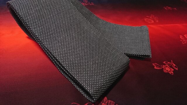 創作帯☆角帯 十字模様 巾約10cm | iichi 日々の暮らしを心地よくするハンドメイドやアンティークのマーケットプレイス