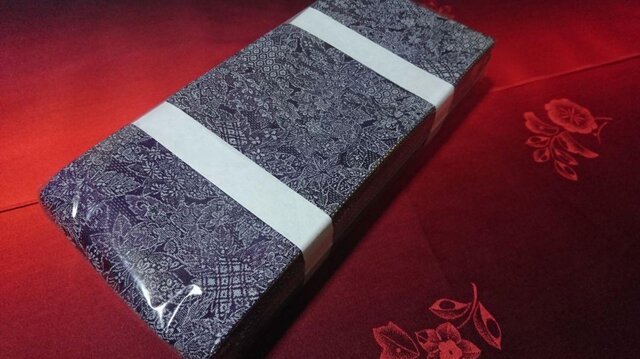 創作帯☆角帯 ぼかし紅葉に小紋柄 巾約11cm | iichi 日々の暮らしを心地よくするハンドメイドやアンティークのマーケットプレイス