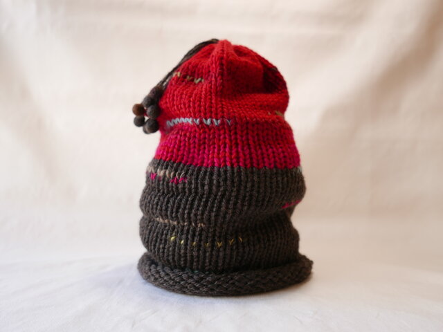 knit cap 「merino」※kさまご注文品 | iichi 日々の暮らしを心地よくするハンドメイドやアンティークのマーケットプレイス