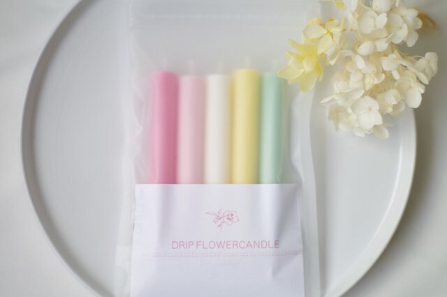四季の花と香りを灯すアロマキャンドル ～DRIP FLOWER CANDLE~ | iichi 日々の暮らしを心地よくするハンドメイドやアンティークのマーケットプレイス