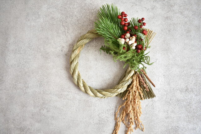 お正月飾り～輪～9 | iichi 日々の暮らしを心地よくするハンドメイドやアンティークのマーケットプレイス