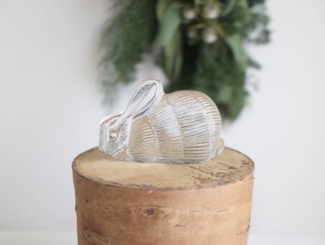 ROYAL KRONA / Lisa Larson / ガラスのオブジェ うさぎ No.5368 | iichi 日々の暮らしを心地よくするハンドメイドやアンティークのマーケットプレイス