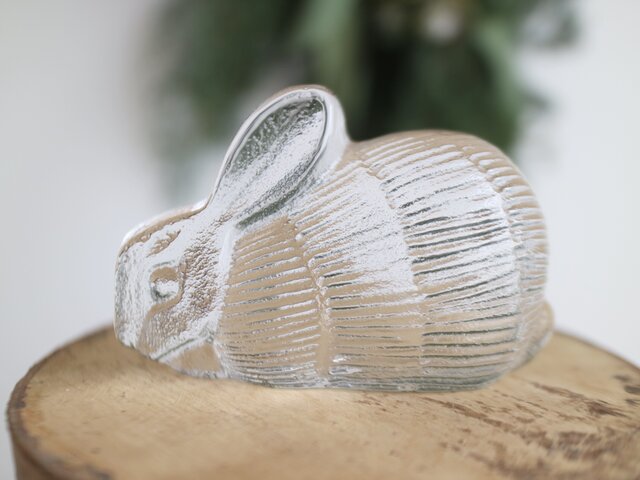 ROYAL KRONA / Lisa Larson / ガラスのオブジェ うさぎ No.5368 | iichi 日々の暮らしを心地よくするハンドメイドやアンティークのマーケットプレイス