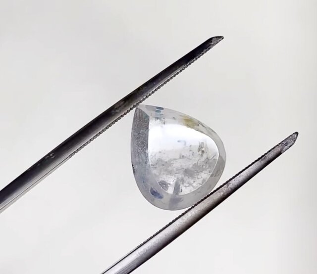 一点もの k18 Gilalite in Quartz リング/ 受注制作 | iichi 日々の暮らしを心地よくするハンドメイドや ...