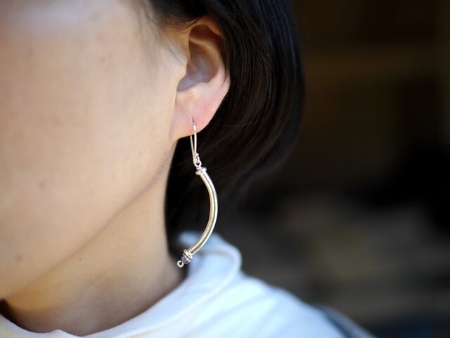 -Karensilver・Kyanite- pierce | iichi 日々の暮らしを心地よくするハンドメイドやアンティークのマーケットプレイス