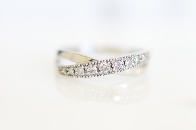 10kダイヤモンドリング | iichi 日々の暮らしを心地よくするハンドメイドやアンティークのマーケットプレイス
