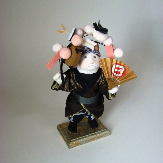 縮緬福猫 干支巳 その三 送料無料 | iichi 日々の暮らしを心地よくするハンドメイドやアンティークのマーケットプレイス