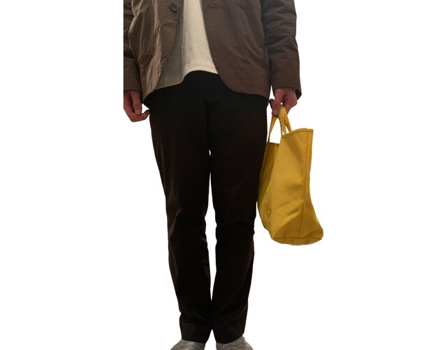 帆布 BASIC TOTE(M) みかん | iichi 日々の暮らしを心地よくするハンドメイドやアンティークのマーケットプレイス