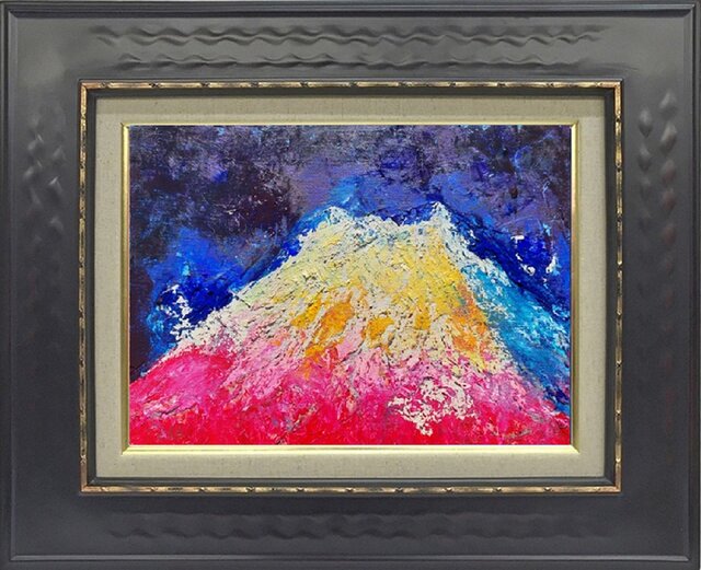 赤富士(Mount Fuji in Motion) | iichi 日々の暮らしを心地よくするハンドメイドやアンティークのマーケットプレイス