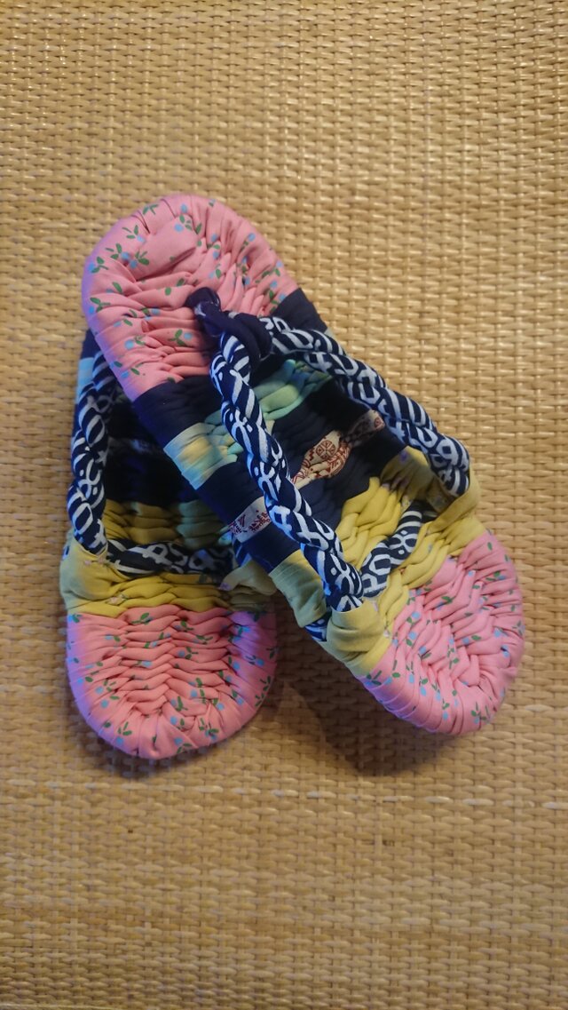 布ぞうり 23～24cm | iichi 日々の暮らしを心地よくするハンドメイドやアンティークのマーケットプレイス