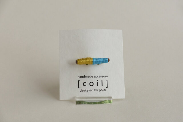 [coil] brooch-S | iichi 日々の暮らしを心地よくするハンドメイドやアンティークのマーケットプレイス