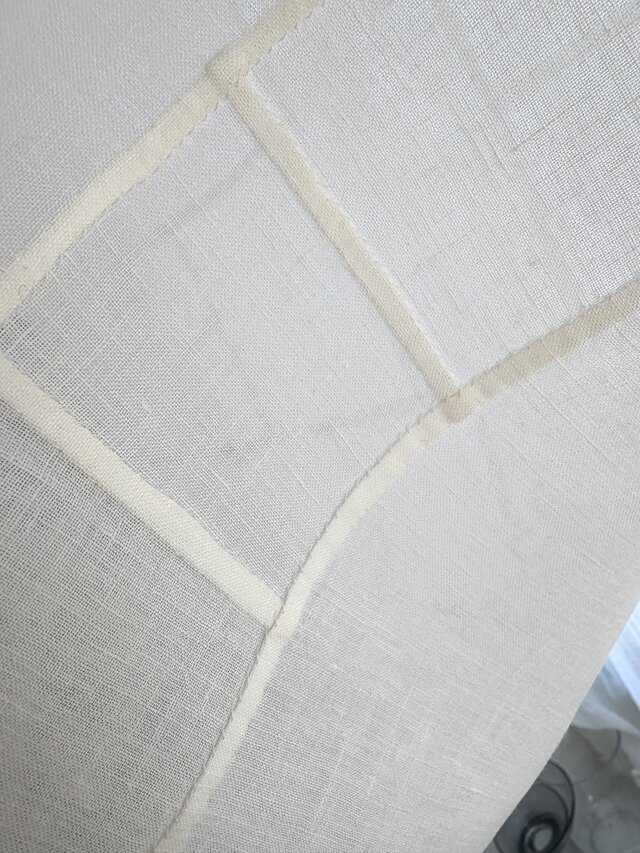 潔い真っ白なポジャギ no.7 | iichi 日々の暮らしを心地よくするハンドメイドやアンティークのマーケットプレイス