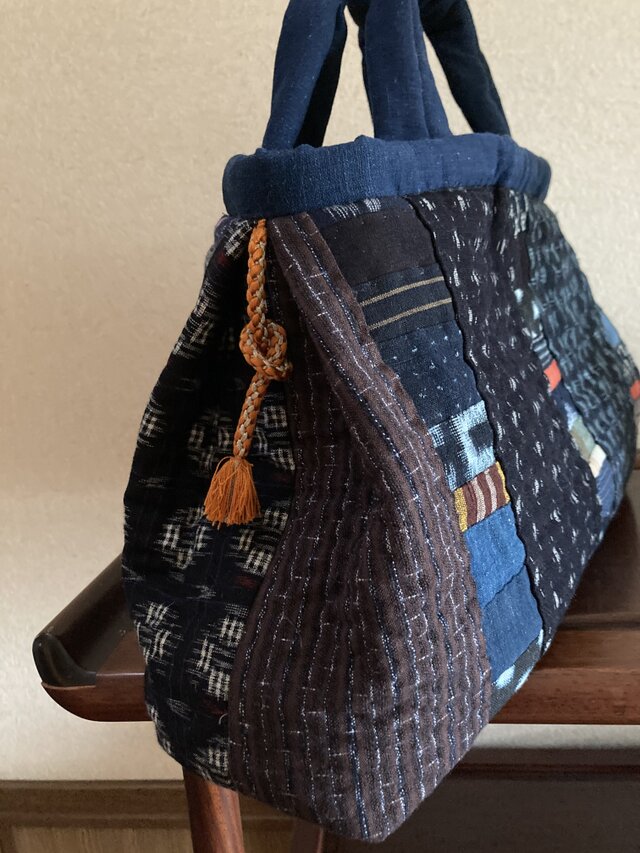 No.373 横長バッグ | iichi 日々の暮らしを心地よくするハンドメイドやアンティークのマーケットプレイス