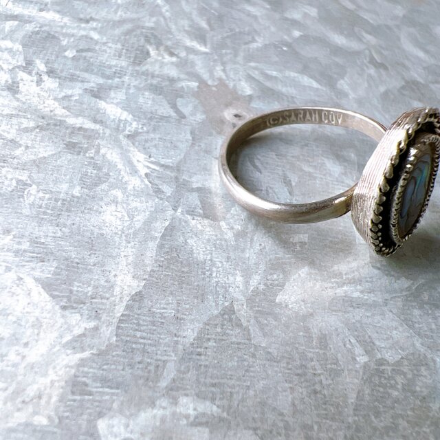 RS7-【 SARAH COVENTRY 】サラコベントリー・ヴィンテージリング Mother of Pearl | iichi 日々の暮らしを心地よくするハンドメイドやアンティークの ...
