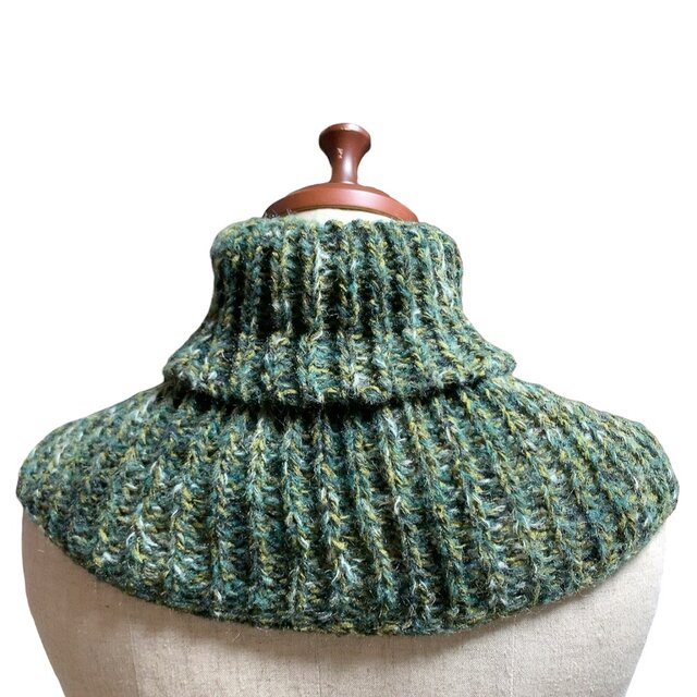 温活 ️肩まであったか〜い ️ネックウォーマー 上下逆さまでもOK | iichi 日々の暮らしを心地よくするハンドメイドやアンティークのマーケットプレイス