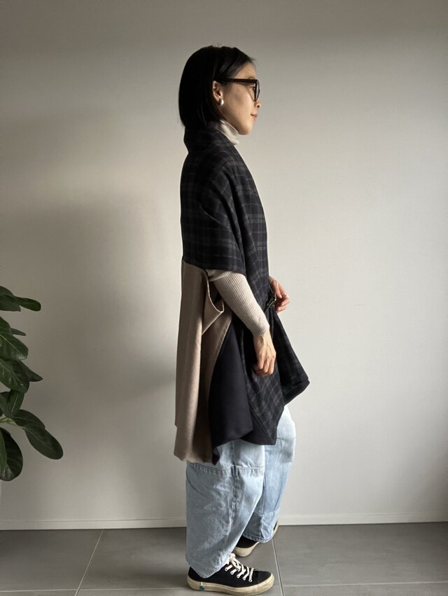 three way stole (24-a) | iichi 日々の暮らしを心地よくするハンドメイドやアンティークのマーケットプレイス