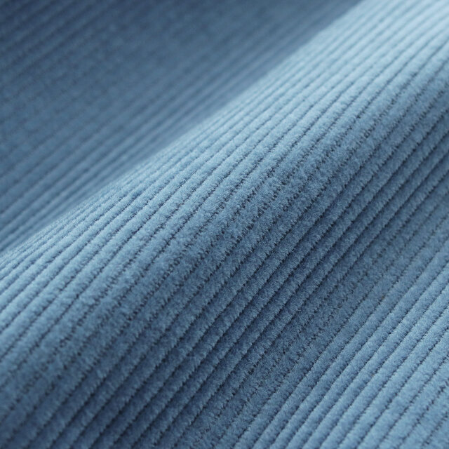 春までOK コーデュロイ クロップドパンツ （ブルー） PT06 | iichi 日々の暮らしを心地よくするハンドメイドやアンティークのマーケットプレイス