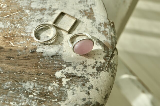 [morganiteのchanpage]ring | iichi 日々の暮らしを心地よくするハンドメイドやアンティークのマーケットプレイス