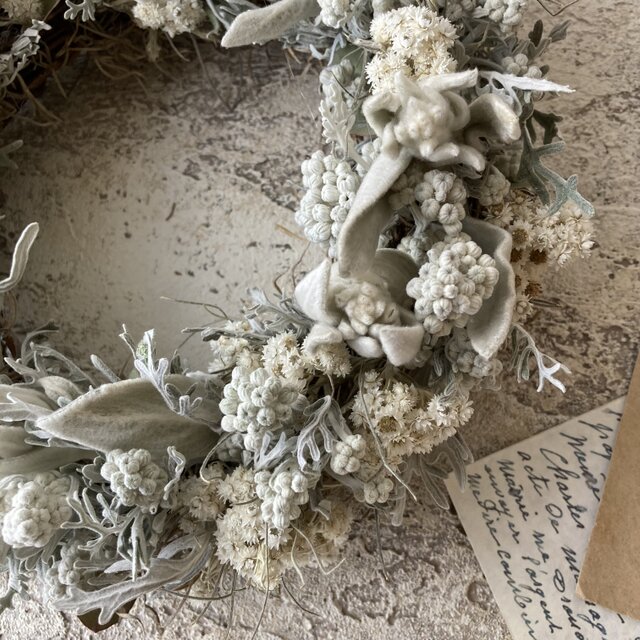 Snow wreath。。。20 | iichi 日々の暮らしを心地よくするハンドメイドやアンティークのマーケットプレイス