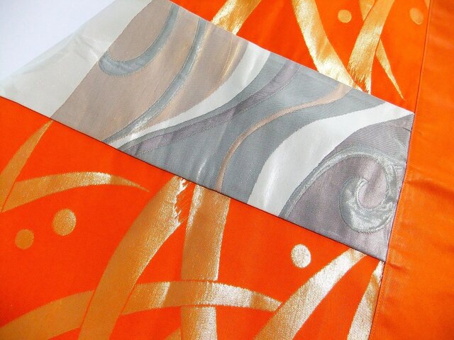 【J-047】73×86和風大型マット/帯リメイク/テーブルセンター・ラグ・敷マット/日本のお土産 | iichi 日々の暮らしを心地よくするハンドメイドやアンティークのマーケットプレイス