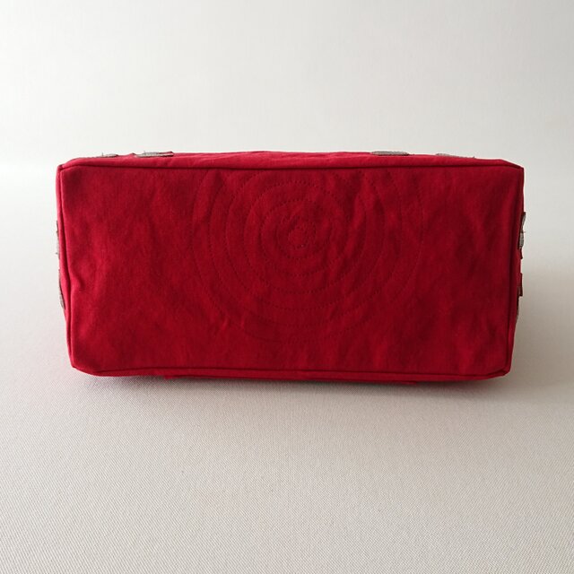 annco vintage canvas tote [red] | iichi 日々の暮らしを心地よくするハンドメイドやアンティークのマーケットプレイス